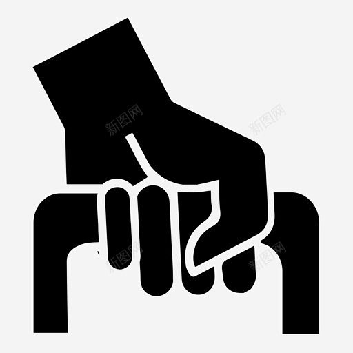 把手手提箱图标 创意素材