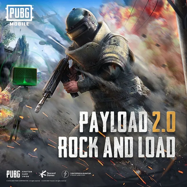 Photo by PUBG MOBILE on October 04, 2020. 图片中可能有：一人或多人、上面的文字是“PUBG ...