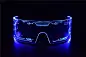 Blue Tron LED Visor Glasses Perfect For Cosplay and image 3-花瓣网