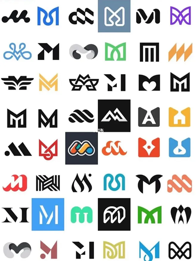 logo灵感｜字母“M”的50种设计变形方式 : 设计是一件值得做一辈子的事情。 因为热爱，所以执着！ ———————————— 今天分享一组 ...