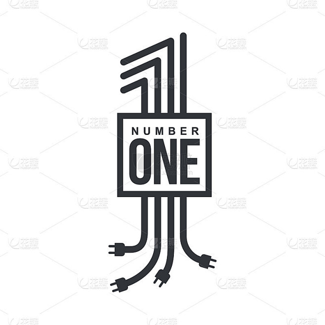 一号标志由电缆和插头组成