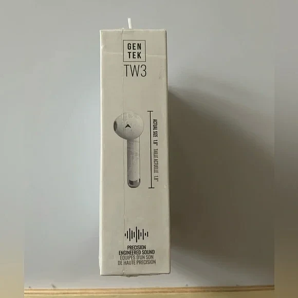 GenTek | Headphones | Gen Tek Tw3 True Wireless Metal Earbuds White ...
