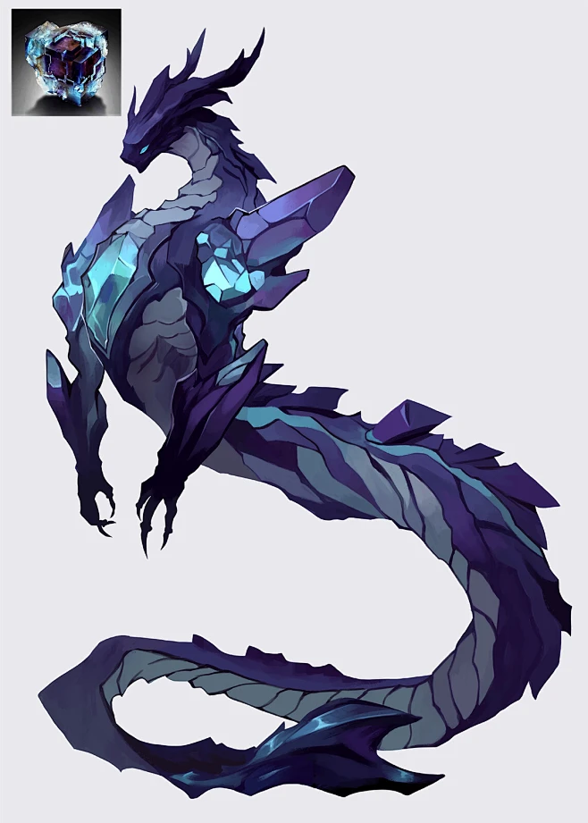 CRYSTALLITIDES monsters concept art-花瓣网