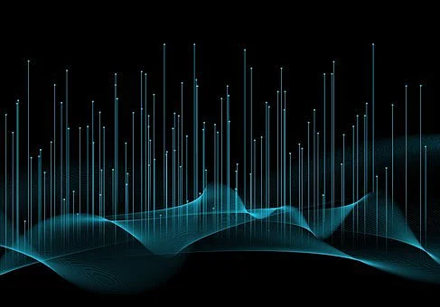 Particles, Vibration, Lines, Waves-花瓣网