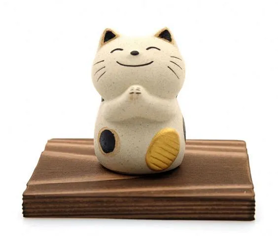 In Japan Maneki Neko cats are popular and as an extension of this ...