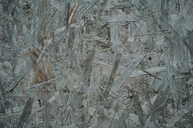 定向标准板(OSB)背景。