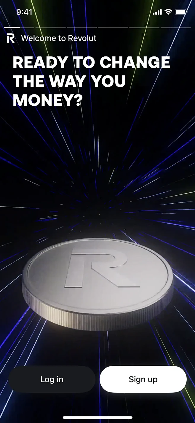 Revolut screen-花瓣网