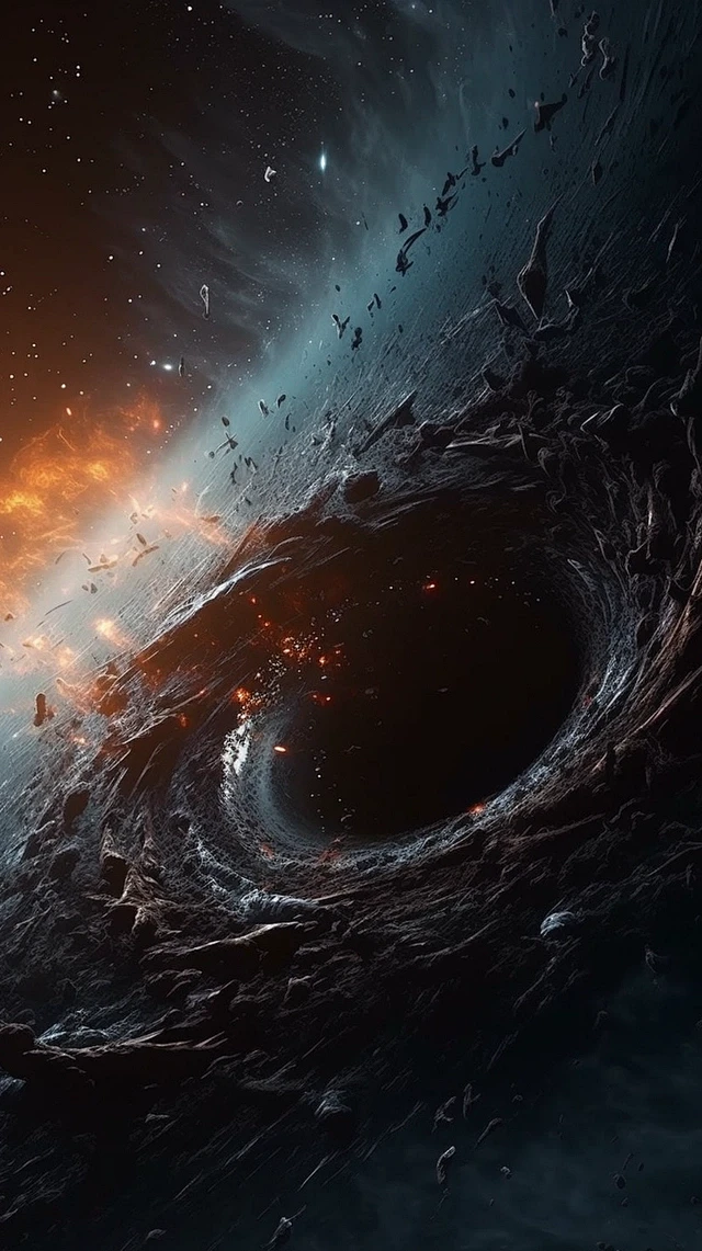 typhoon black hole, glow, hyperdetailed, hyperrealistic, ultra ...