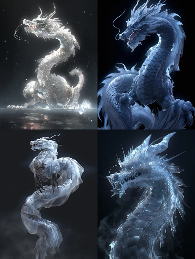 stonely0606_Chinese_dragon_invisible_ghost_translucent_type_wea ...