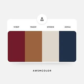 What this palette make you think of⠀ AWS 2-花瓣网