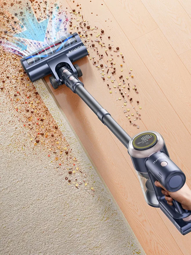 Amazon.com - HONITURE Cordless Vacuum Cleaner S15, 450W Powerful Stick ...