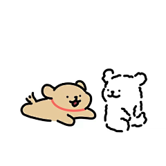 线条小狗-韩国画师moonlab_studio创作：马尔济斯小狗-花瓣网|陪你做生活的设计师 | 线条小狗表情. - 小红书