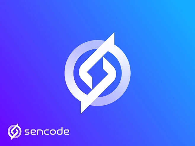 Sencode Logo Design | S+Coding+Power agency app logo brand identity branding coding developer ...
