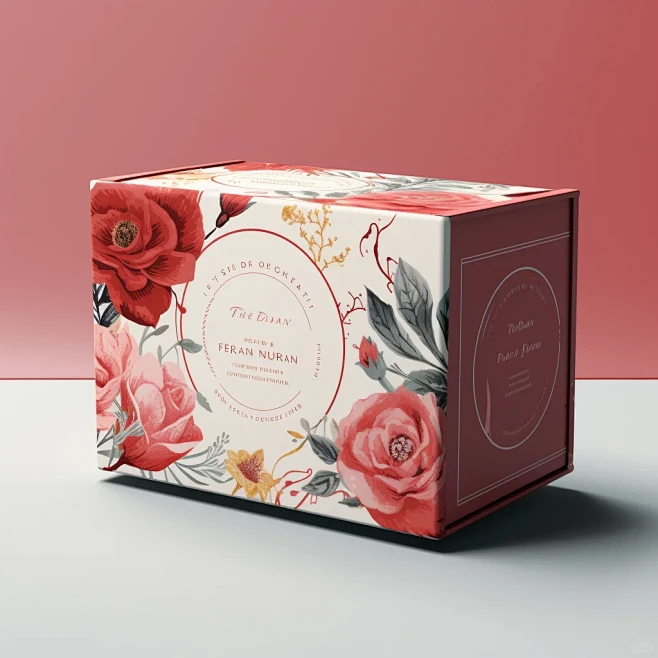 花香醉人美轮美奂！4款精美玫瑰花礼盒包装