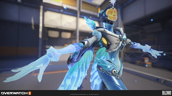 Overwatch 2 - Ice Angel Echo-花瓣网