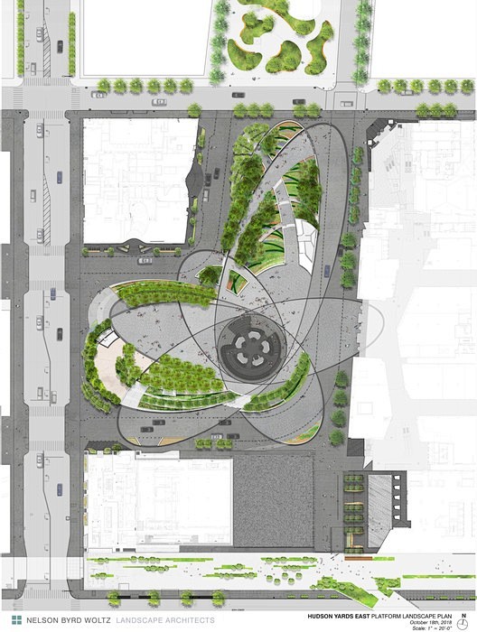 纽约哈德逊广场公共绿地 / Nelson Byrd Woltz Landscape Architects
