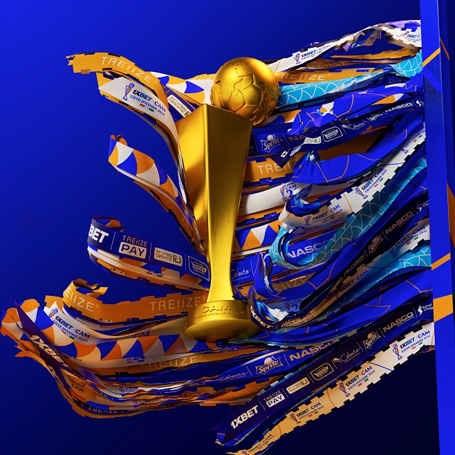 3d modeling poster Social media post branding football soccer Logo ...