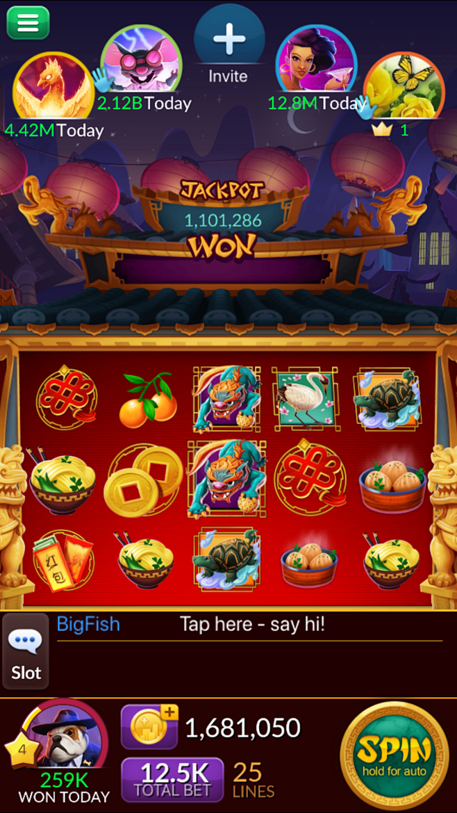 samurai slots-huuuge global ltd