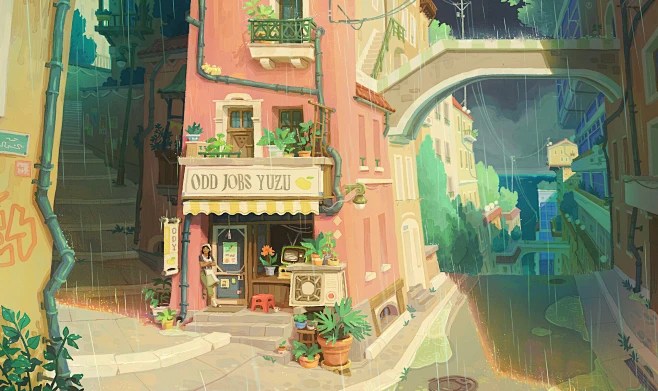 Visual Development PORTFOLIO-花瓣网