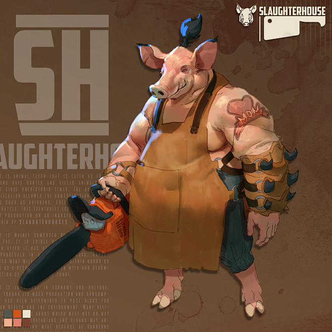Slaughterhouse - The Butcher, Nico Lee Lazarus : If the 3 little pigs ...
