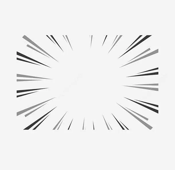 矢量手绘黑色放射线ai免抠素材_新图网 https://ixintu.com 矢量 手绘 黑色 放射线 漫画装饰线 放射状 效果-花瓣网