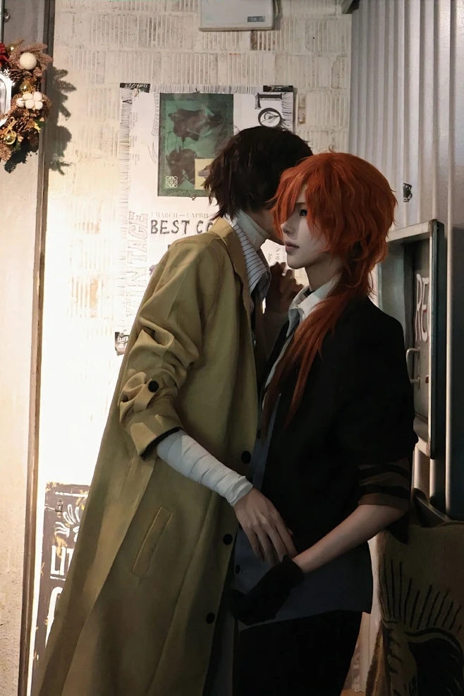 第12集 | 命运的。恋人太宰@plays #cos #文豪野犬 #太中 #太宰治 #中原中也@天才liko_liko小猫，采集@屿堍-花瓣网