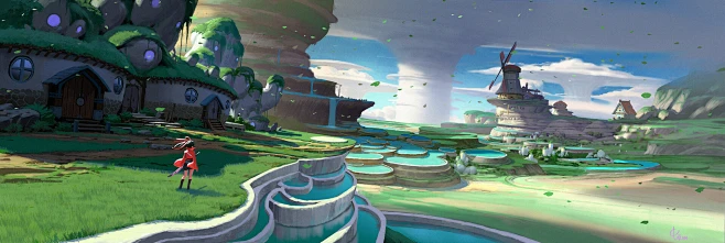 Environmental Concept Design-花瓣网