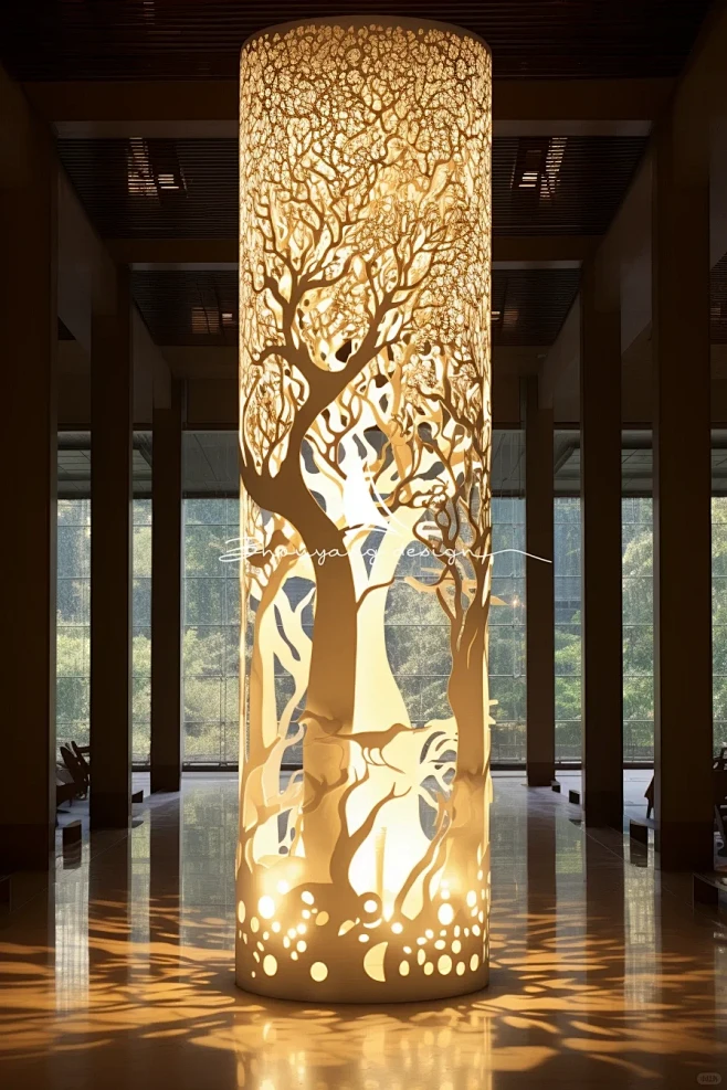 ZHOUYANG｜艺术装置《婆娑》 - 小红书-花瓣网