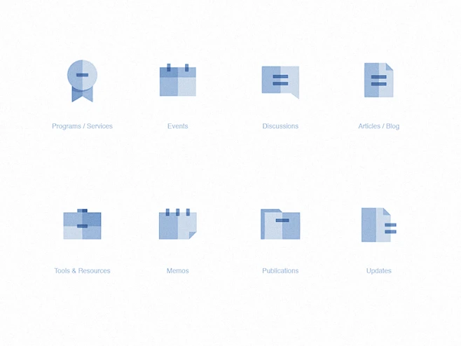 Minimal flat icons#icon#-花瓣网