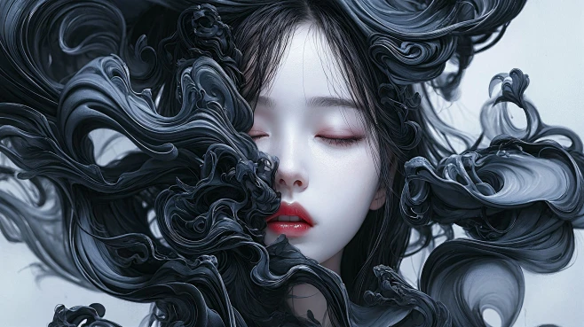 CXN-半脸-hzj(14)-花瓣网