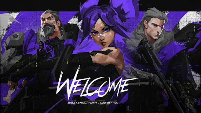 diseño esport esports flyer Headers Overlay stream Stream pack Valorant ...