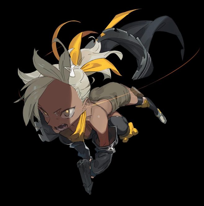 大动态画师A:)M作品集-122p 大透视线条张力十足-二次元-微元素 - Element3ds.com!