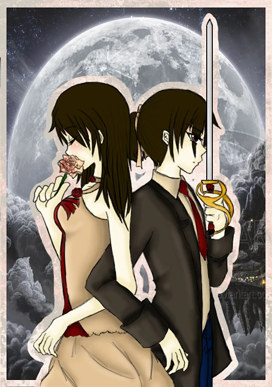 Advance With Sword and Rose by Rii图片_deviantart图片素材-花瓣网