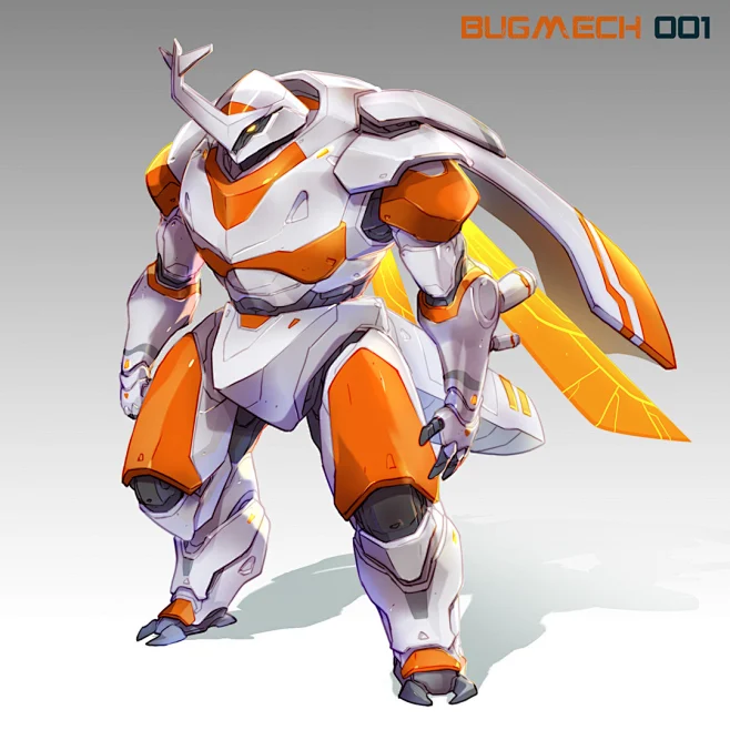 BugMechs : I love drawing robots and mechas, and I've always liked and ...