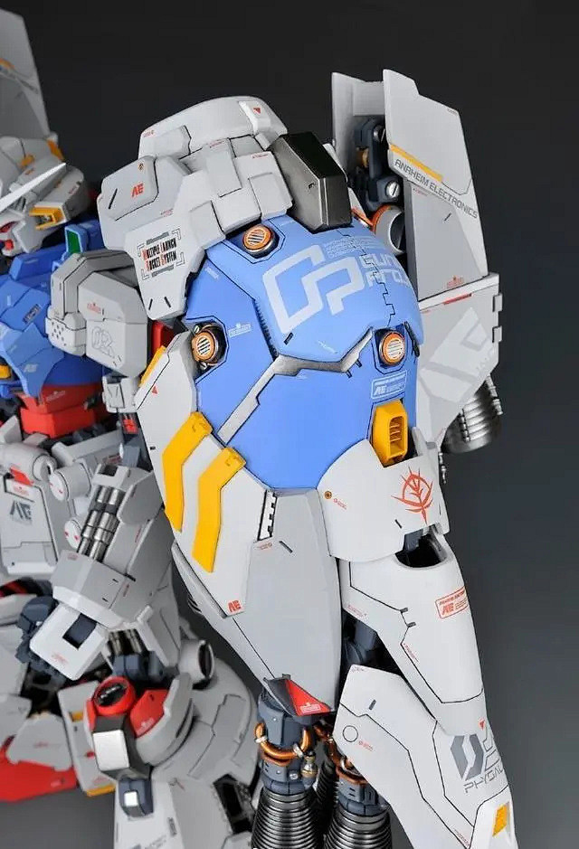 模玩控：人见人爱的GP02酸浆果 : GP02是高达系列作品中刚开始看很丑越看越帅气的机体，很多模友喜欢这台机体，于是出现了很多GK改。接下来为大