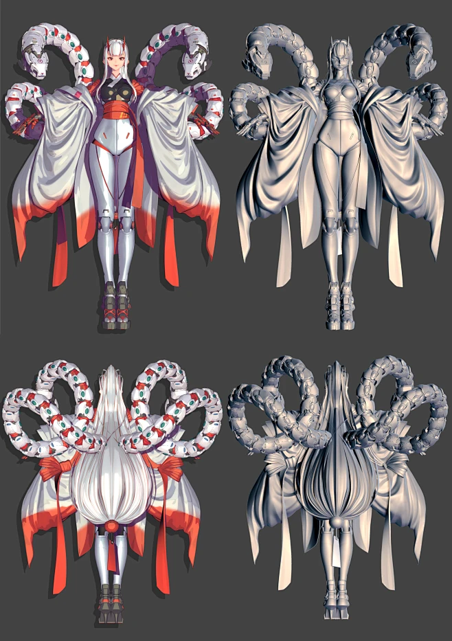 3D_4GROUND9_白蛇-花瓣网