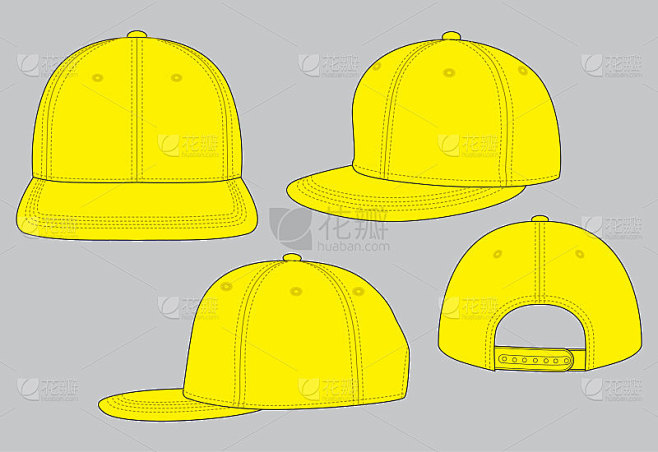 Hip Hop Cap for Template