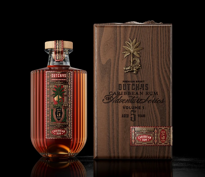 Dutch45 Venezuelan Rum :: Behance-花瓣网