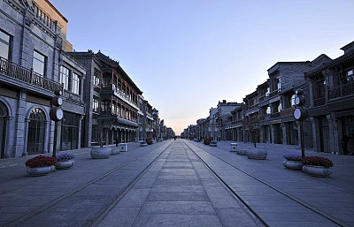 北京前门大街-花瓣网