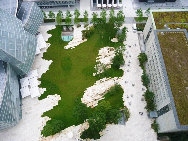 瑞士巴塞尔的诺华园区 ©️Vogt Landscape Architects