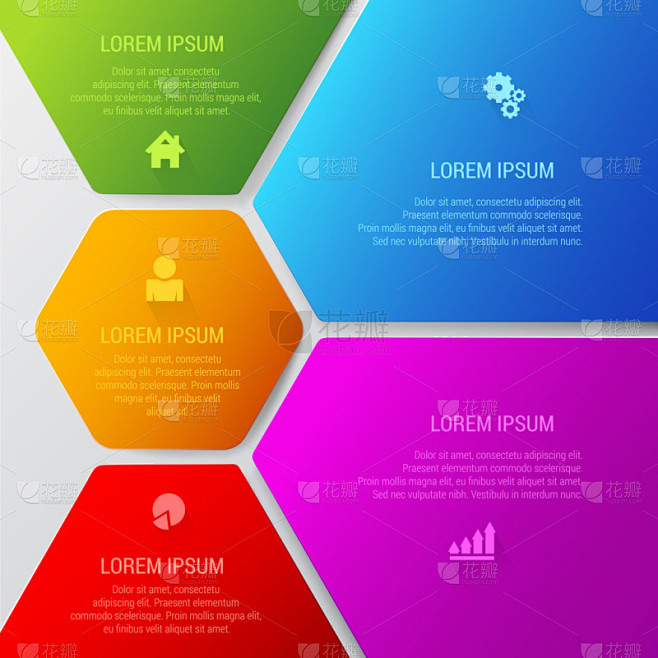 infographics mockup template.
