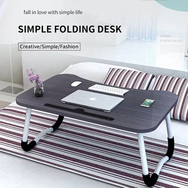 Multi-purpose Foldable Laptop Table Lazy Table Bed Table-花瓣网