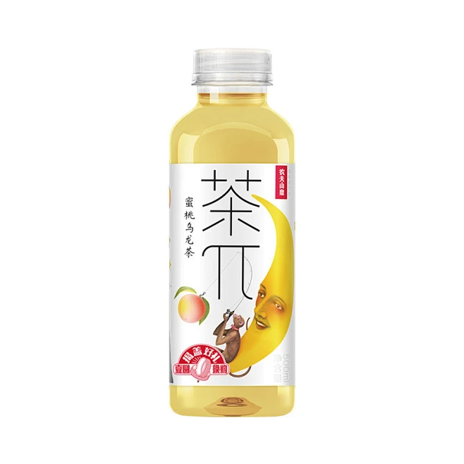 农夫山泉 茶π茶派蜜桃乌龙茶500ml*15瓶 整箱-花瓣网