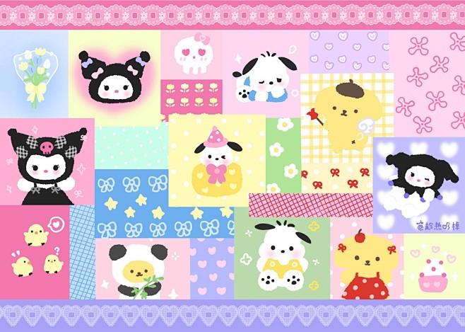 hello kitty cr.趁热吃掉 #电脑壁纸 #ipad壁纸