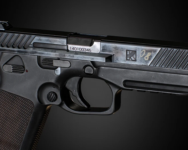 ArtStation - PL 14 (Lebedev pistol), Egor Protonov图片_武器 参考图片素材-花瓣网