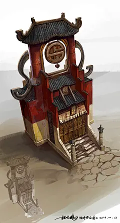 Toph_Gorham_Concept_Art_07_FrozenTower1-花瓣网