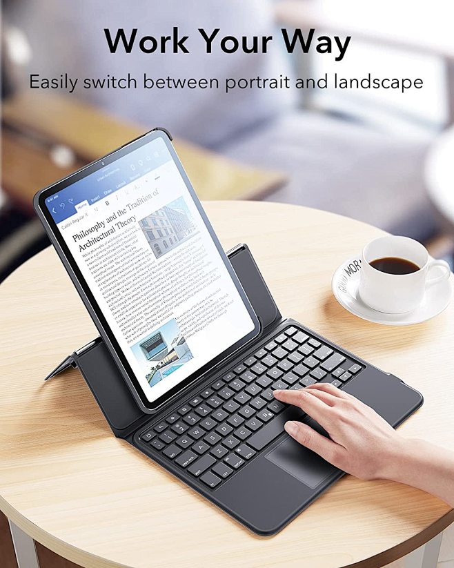 Amazon.com: ESR Ascend Keyboard Case, iPad Case with Keyboard ...