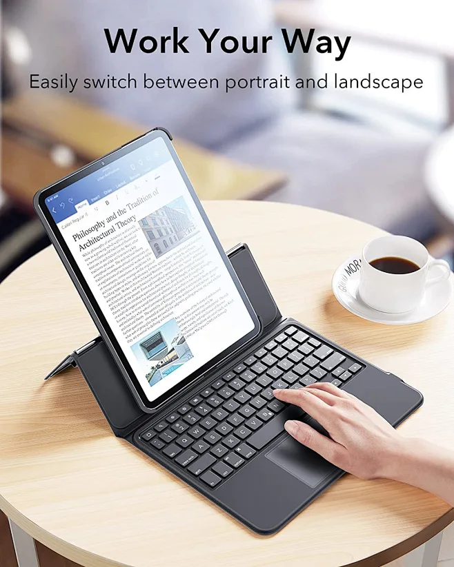 Amazon.com: ESR Ascend Keyboard Case, iPad Case with Keyboard ...
