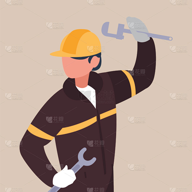 性格,工业,工具,头像,成年的,职业,修理工,建筑师,专业人员