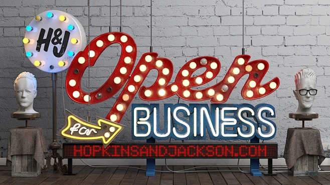 Open for Business - Hopkins & Jackson : An illustration created for the ...